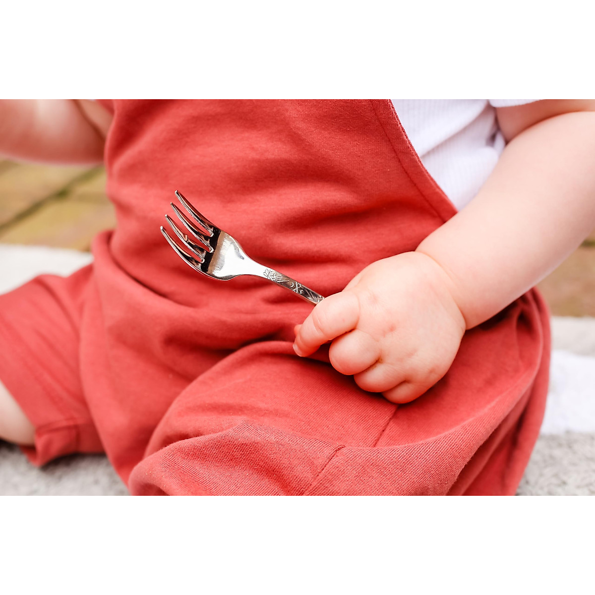 Kleynimals Arctic Friends Baby Flatware - Made in USA