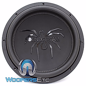 Soundstream 2600W Peak (1300W RMS) 15" Tarantula Series Dual 4-Ohm Car Subwoofer