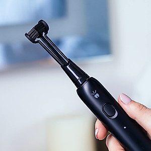 Compatible With The Triple Bristle Max Only | Triple Bristle Max Replacement Brush Head Refills | Charcoal Infused | Innovative 3 Head Design | Compatible with Triple Bristle Max Only | 2 Pack (Black)