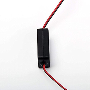 Dasaita 12V DC Power Relay Capacitor Filter Rectifiers for Car Rear View Back Up Camera -Aftermarket Camera