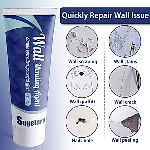 Drywall Repair Kits, Spackle Wall Repair Kit, Wall Surface Spackle Paste, Wall Mending Agent, Quick Solution to Fix The Holes Wherever Home Wall Also Works on Plaster
