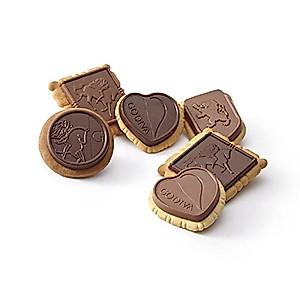 Godiva Chocolatier Assorted Chocolate Box of Biscuits, 20 pc., 5.8 ounces