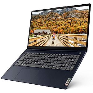 Lenovo IdeaPad 3 15.6" Touchscreen IPS FHD Abyss Blue Laptop (Intel i5-1235U, 24GB RAM, 2TB PCIe SSD, Intel Iris Xe, Backlit KYB, FP, WiFi 6, BT 5.2, Webcam, Win 11 Home) w/Dockztorm Hub