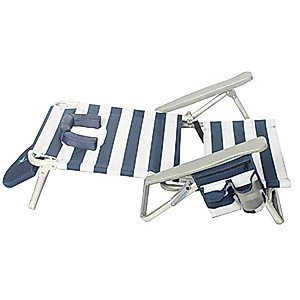 On Your Back Sand Chair - Striped