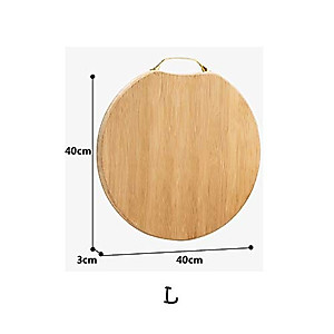 Solid Cutting Boards Cutting Board Non Slip & Non Stick Eco-Friendly Cutting Board Bamboo Chopping Board for Meat, Vegetables, Fruit&Cheese Cutting Board