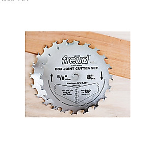 Freud SBOX8: 8" Box Joint Cutter Set