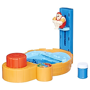 Hasbro Gaming Hot Tub High Dive Game with Bubbles for Kids Board Game for Boys and Girls Ages 4 and Up