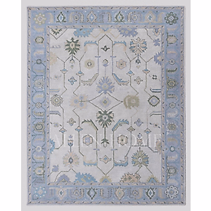 Hand Tufted Oushak Traditional Wool Area Rugs 8' x 10' - Durable - Living Room, Dining Room, Bedroom, and Entryway Area Rugs- 100% Wool - Oushak Lori Design Rug