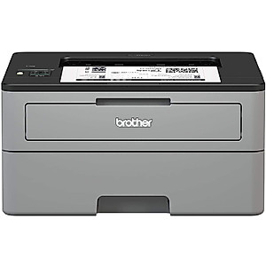 Brother HL-L23 50DW Series Compact Wireless Monochrome Laser Printer - Mobile Printing - Auto Duplex Printing - Up to 32 Pages/min - Up to 250 Sheet Paper - 1-line LCD Display + USB-C Adapter