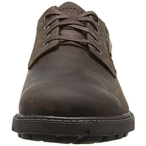 Rockport Men's Storm Surge Water Proof Plain Toe Oxford Tan 9 M (D)-9 M