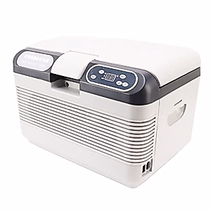 Biitfuu Car Refrigerator Overweight Oversize Large Fridge Truck Abs Freezer Cooler Aluminum Abs Outdoor Refrigerators (US Plug 110V)