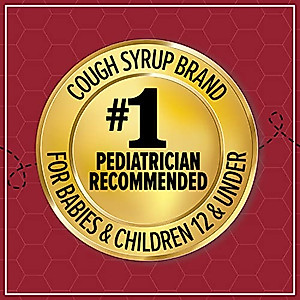 Zarbee's Kids All-in-One Daytime Cough for Children 6-12 with Dark Honey, Turmeric, B-Vitamins & Zinc, #1 Pediatrician Recommended, Drug & Alcohol-Free, Grape Flavor, 8FL Oz