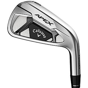 Callaway Apex 21 Iron Set (Set of 7 Clubs: 4-PW, Right-Handed, Graphite, Regular), Black