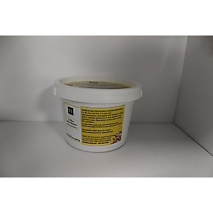 HalalEveryDay Raw Unrefined Grade A Soft and Smooth Yellow African Shea Butter from Ghana - Amazing quality and consistency - comes in a 16 oz Jar - Total weight approximately 14 oz