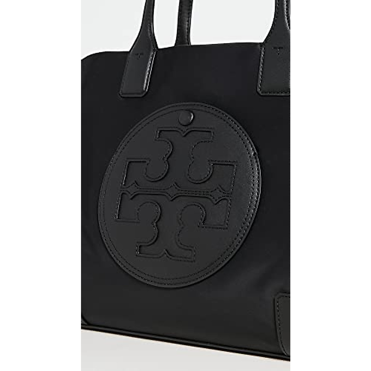 Tory Burch Women's Ella Mini Tote, Black, One Size