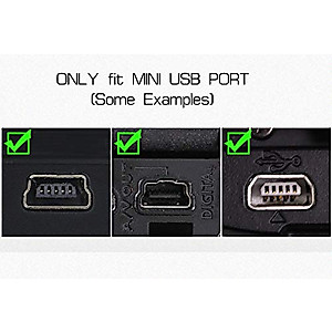 Sqrmekoko USB Cable Compatible with Canon Camera, Data Interface Cable Compatible with Canon PowerShot ELPH EOS DSLR Cameras and Camcorders
