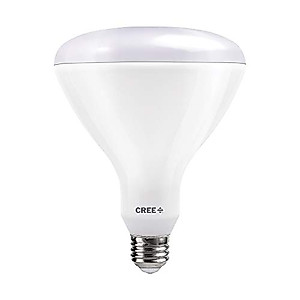 Cree Lighting BR40 120W Equivalent LED Light Bulb, Bright White (3000k), Dimmable, Exeptional Light Quality