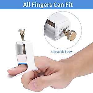 Finger Straightener Splint,Finger Straightener Splint Brace Corrector Support, Hand Finger Arthritis Injury Pain Relief Holder Fingers Extended Finger Fixed Rehabilitation Assist Tool