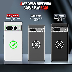 LeYi for Pixel 7 Pro Case: Google 7 Pro Case with Slide Camera Cover, 360 Full Body Military-Grade Protective Heavy Duty with Upgrade Kickstand Case for Google Pixel 7 Pro, Alpine Green