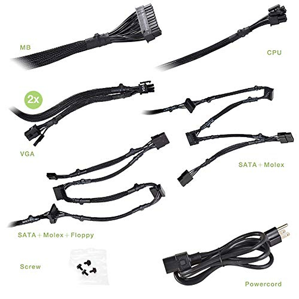 EVGA 700 GD, 80+ GOLD 700W, 5 Year Warranty, Power Supply 100-GD-0700-V1