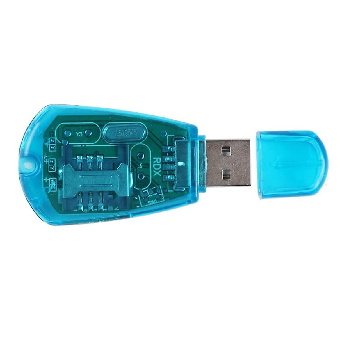 VizGiz Phone Card Reader Nano Micro Standard USIM UIM SIM USB Adapter Copy Clone Writer GSM CDMA SMS Backup Editor Short Message Phone Book Telephone Directory Cloner Transfer to Computer PC