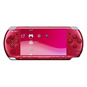 SONY PSP Playstation Portable Console JAPAN Model PSP-3000 Radiant Red (Japan Import)