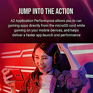 PNY XLR8 128GB Gaming Class 10 U3 V30 microSDXC Flash Memory Card - 100MB/s, Class 10, U3, V30, A2, 4K UHD, Full HD, UHS-I, micro SD
