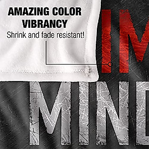 Criminal Minds Logo Officially Licensed Silky Touch Super Soft Throw Blanket 50" x 60"