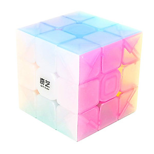 CuberSpeed QY Toys Warrior W 3x3 Jelly Cube Puzzle Warrior W 3x3x3 Jelly Magic Cube