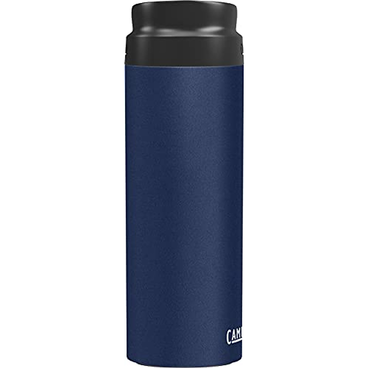 CamelBak Forge Flow Coffee & Travel Mug, Insulated Stainless Steel - Non-Slip Silicon Base - Easy One-Handed Operation - 16oz, Navy