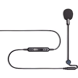 SaharaGaming Attachable Noise-Cancelling Microphone with Mute Switch Compatible with Mac, Windows PC, PlayStation 4, and More (USB A)