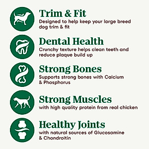 Nutro Natural Choice Adult Large Breed Dry Dog Food, Chicken and Brown Rice Recipe, 36 lb. Bag