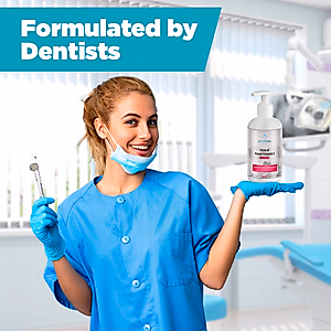 Perio Maintenance Alcohol Free Mouthwash – Concentrated Mouthwash for Bad Breath, Plaque, Sensitive Teeth, and Gingivitis or Gum Disease - Fluoride Rinse by Everest Oral Care (Fruit Punch, 10 Fl oz)