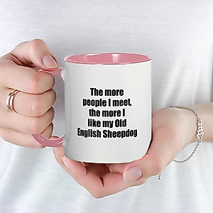 CafePress Old English Sheepdog Mug Ceramic Coffee Mug, Tea Cup 11 oz