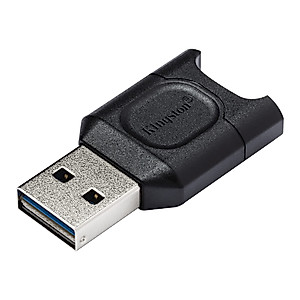 Kingston MobileLite Plus USB 3.2 microSDHC/SDXC UHS-II Card Reader (MLPM)