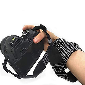 WANBY Camera Strap Canvas Neck Shoulder Strap with Quick Release Buckles for DSLR SLR
