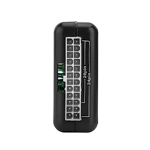 Power Supply Tester for Floppy for HDD for CDROM for SATA, 20/24 Pin Computer Power Supply Tester Checker, 4 Pin(P4), 8 Pin(Dual CPU), 6 Pin(PCIExpress)