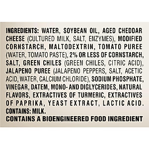 Chef-mate Que Bueno Spicy Nacho Cheese Sauce, Jalapeno Queso, Canned Food, 6 lb 10 oz (#10 Can Bulk)