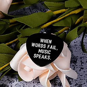 Guitar Pick Gifts Christmas for Men Women Music Lovers Music Stuff Guitar Accessories Gift for Him Her Boyfriends Musician Student Graduation Birthday Valentines Day Son Husband Dad Brother Friend