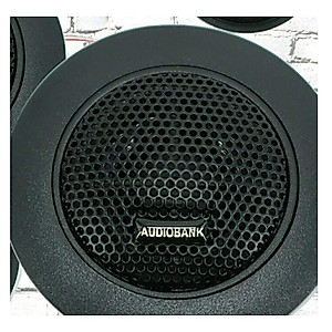Audiobank 2X AB-TW210 400 Watts Peak Power Handling 4 Ohm Impedance Neodimium Car Audio Tweeter Mylar Diaphragm Frequency Response 2500 Hz to 20,000Hz -2nd Gen