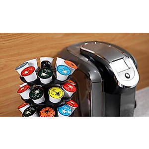 EVERIE Coffee Pod Carousel Holder Organizer Compatible with 40 Keurig K Cup Pods, KRS4005