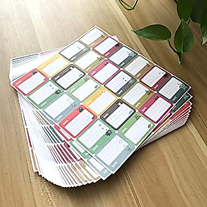 600Pcs Daycare Labels, Removable Write On Baby Food and Bottle Date Labels for Day Care, 12 Animal Designs Cute Stickers, 1.7 x 1.2 Inches