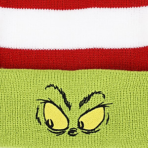 Bioworld Grinch Adult Christmas Santa Hat (One Size) Multicolored