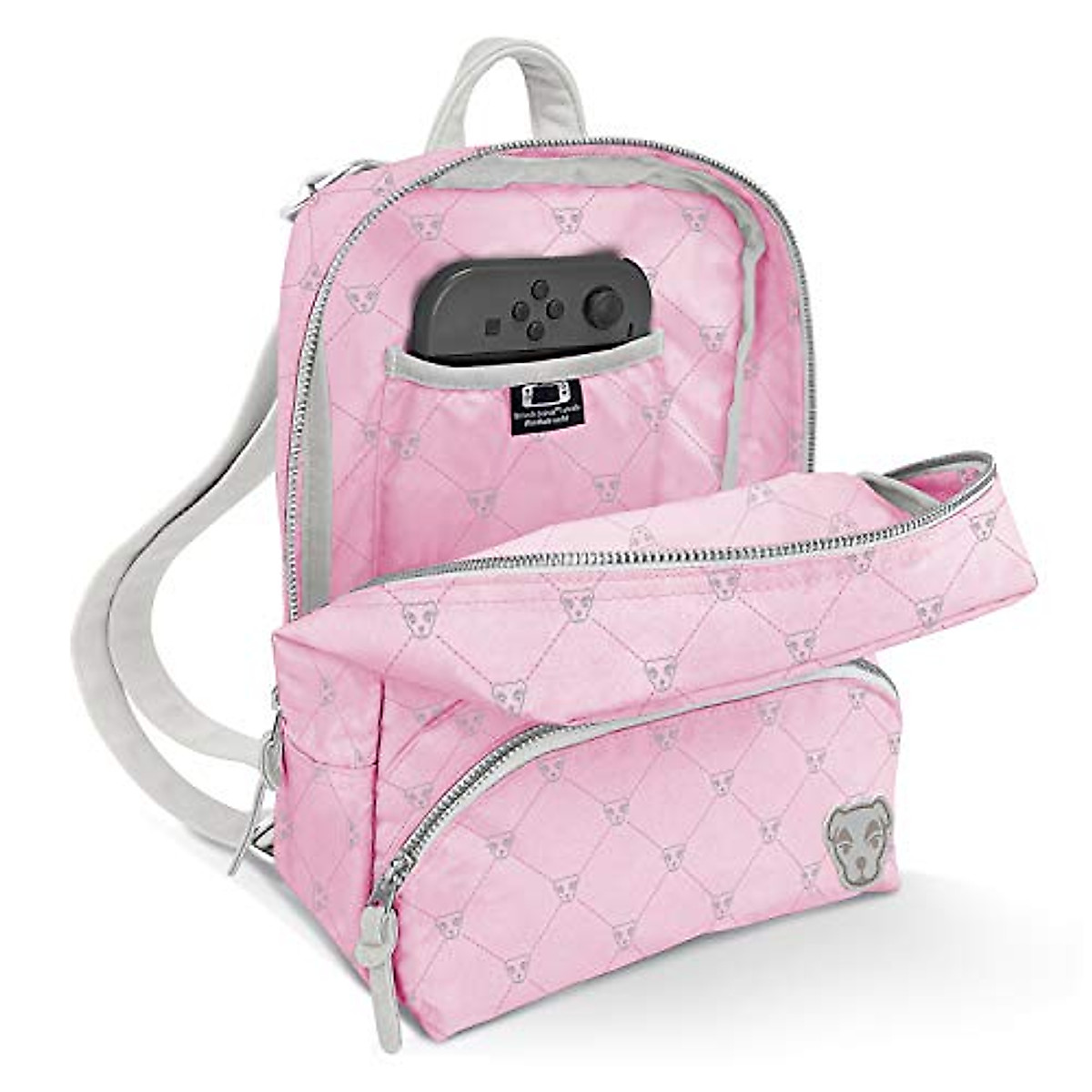 Controller Gear Animal Crossing - Small Backpack Mini Bookbag Travel Bag for Console & Accessories - K.K. Quilted