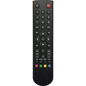Remote Control Replacement for All TCL LCD LED Smart TV (NOT work for TCL ROKU TV and TCL Fire TV)