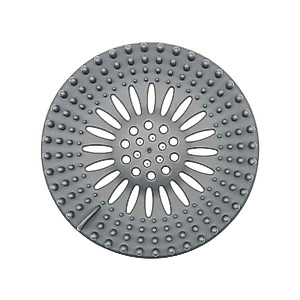 Generic Silicone Drain Protector (3pk) Fits Most Sinks and Bathtubs, Gray, SDC003