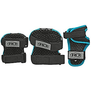 Roller Derby Tracer Boy’s Adjustable Inline Skates with Protective Gear, Adjustable Sizing, Tri-Pack Protective Gear Included