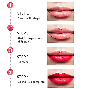 300 PCS Lip Brushes Disposable Lip Gloss Wands Lipstick Applicator Makeup Tool, Crystal Handle (White)