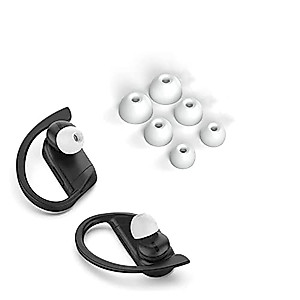 Aquelo 3 Pairs(S/M/L) Earbuds Silicone Ear Tips Replacement for Beats Fit Pro and Beats Studio Buds(Gray&White),beats-fit-pro-eartips