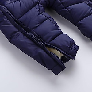 Ohrwurm Snowsuit For Baby Boy 9-12 Months Toddler Girl Winter Coat Infant Jacker Clothes Navy 9-15 Months